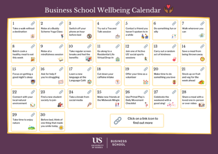Nourish yourself this November – wellbeing at the Business School ...