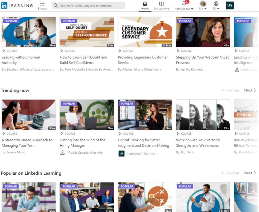 Why you should make time every week for LinkedIn Learning | IT Services ...