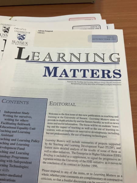 Learning Matters | Learning Matters: sharing and celebrating