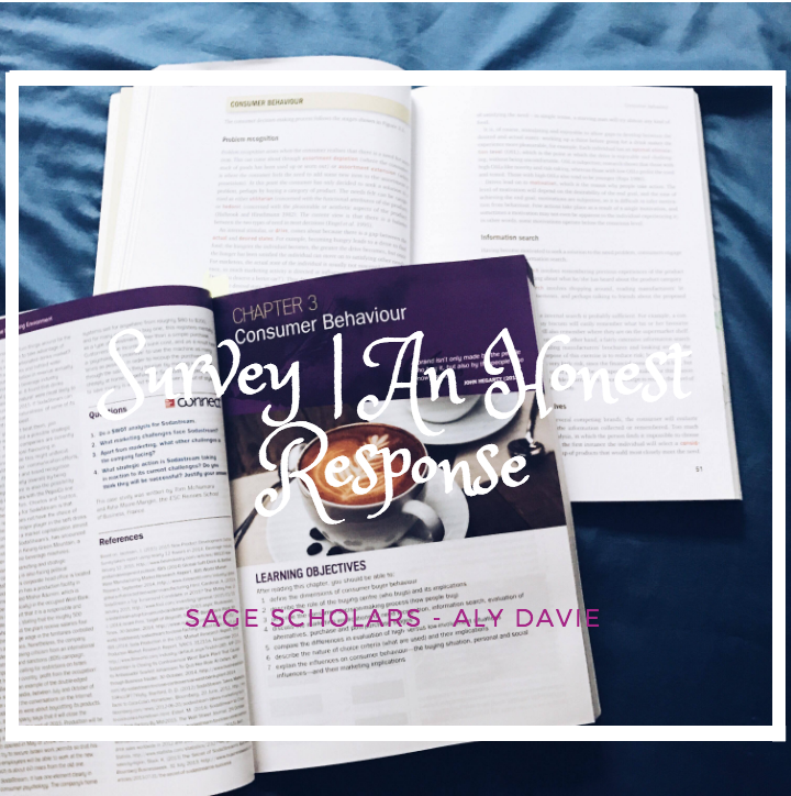 Survey | An Honest Response | SAGE Students' Blog