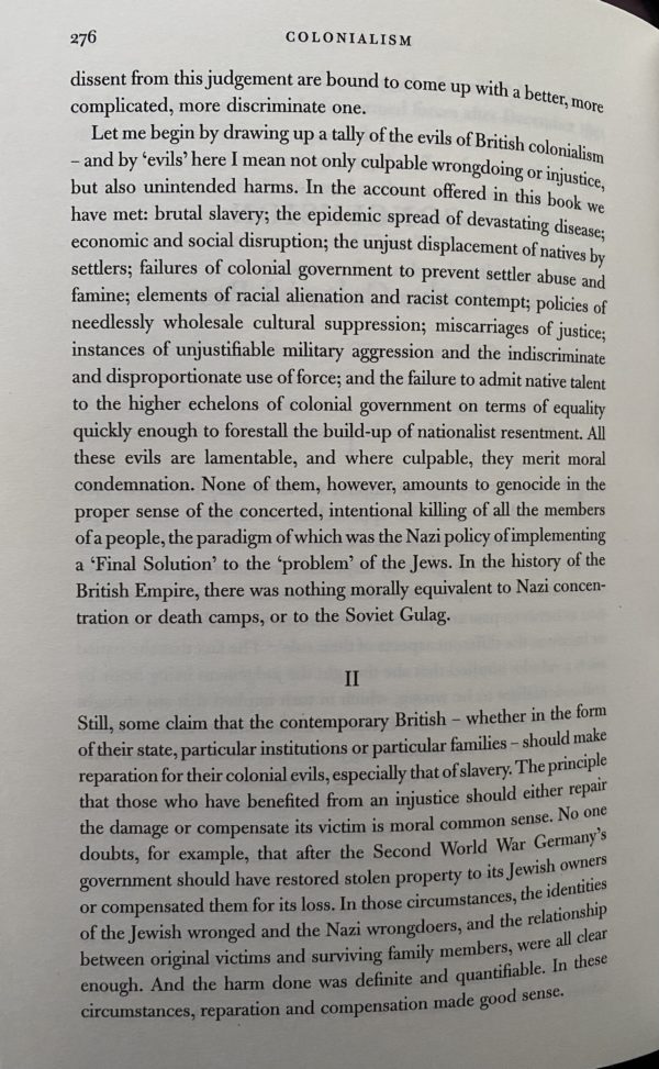 On Colonialism: A Response to Nigel Biggar’s Reply | Snapshots of Empire
