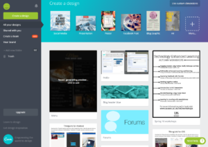 Introducing Canva: an accessible graphic design tool - Educational ...