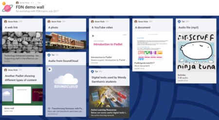 Padlet for collaborative learning. - Educational Enhancement