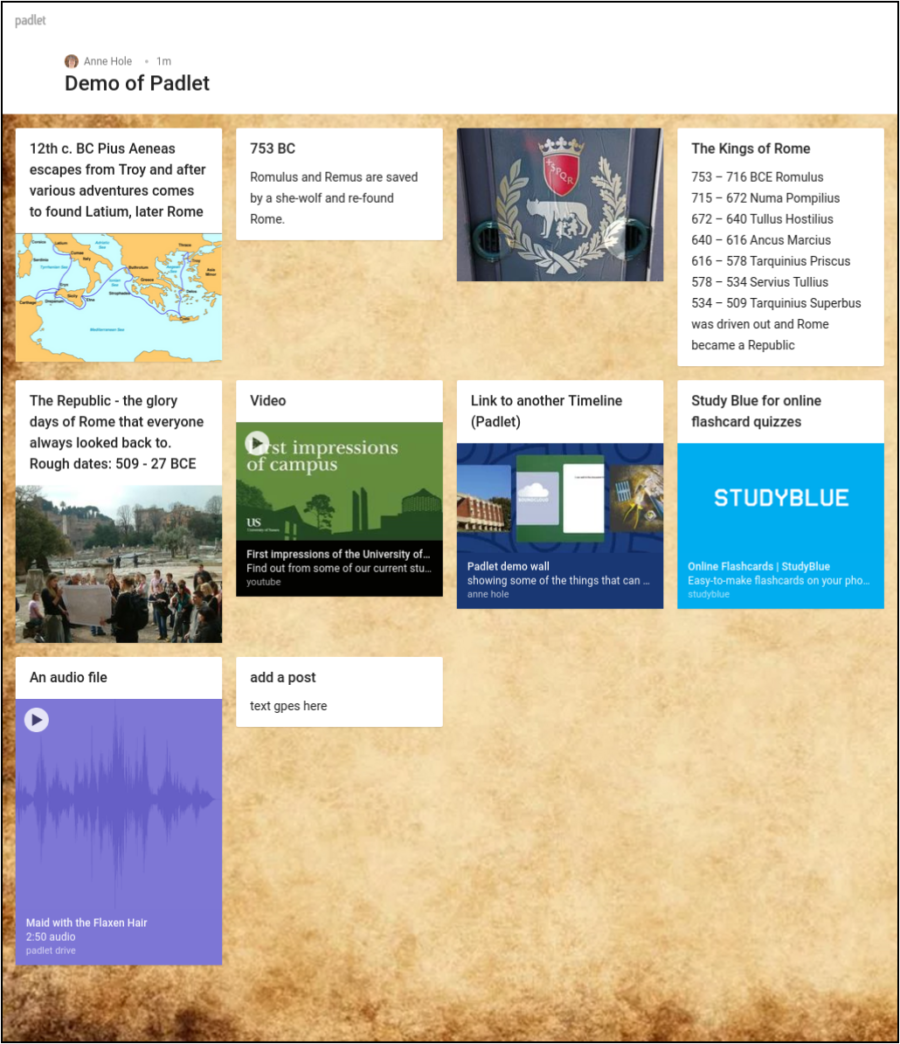 Padlet - some changes to a popular tool - Educational Enhancement