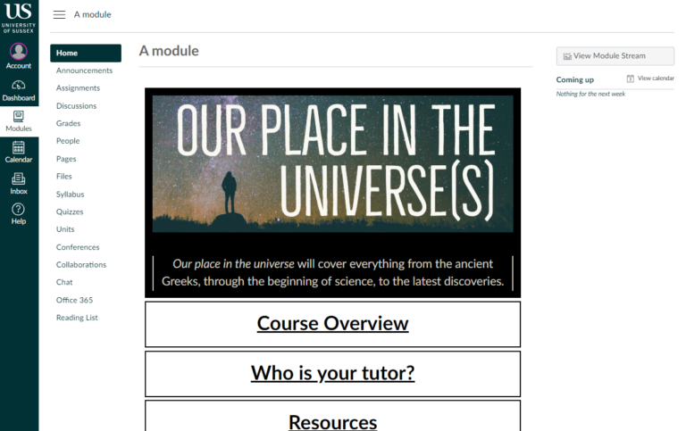 Canvas Know-how 5: Customising your home page - Educational Enhancement