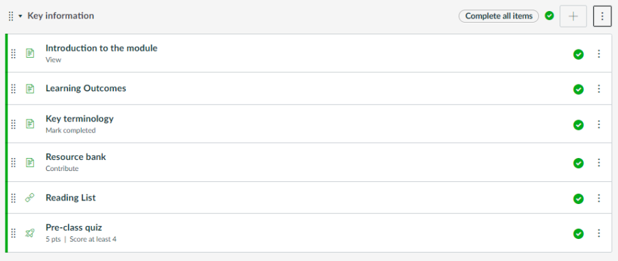 Adding Requirements & Prerequisites in your Canvas modules ...