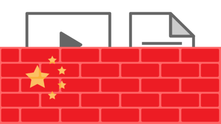The Great Firewall of China: restricted access to commonly used ...