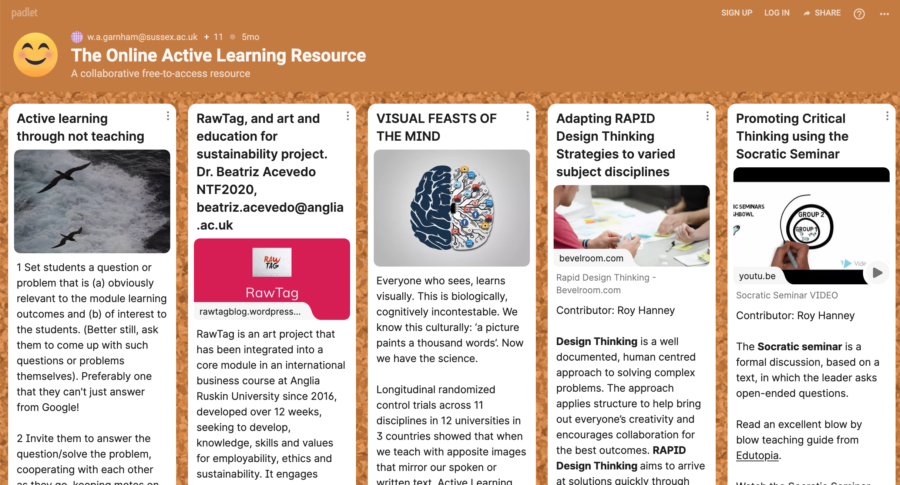 Padlet-example-1 - Educational Enhancement