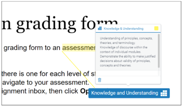 Feedback templates: designing flexible rubrics and grading forms ...