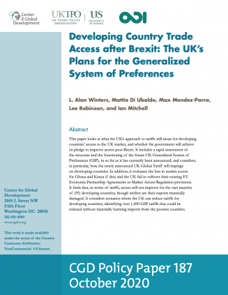 Publications « UK Trade Policy Observatory